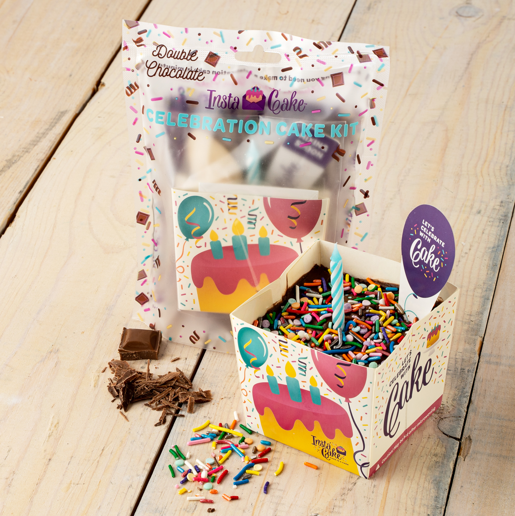 Box of 6 Cake Kits - InstaCake Cards