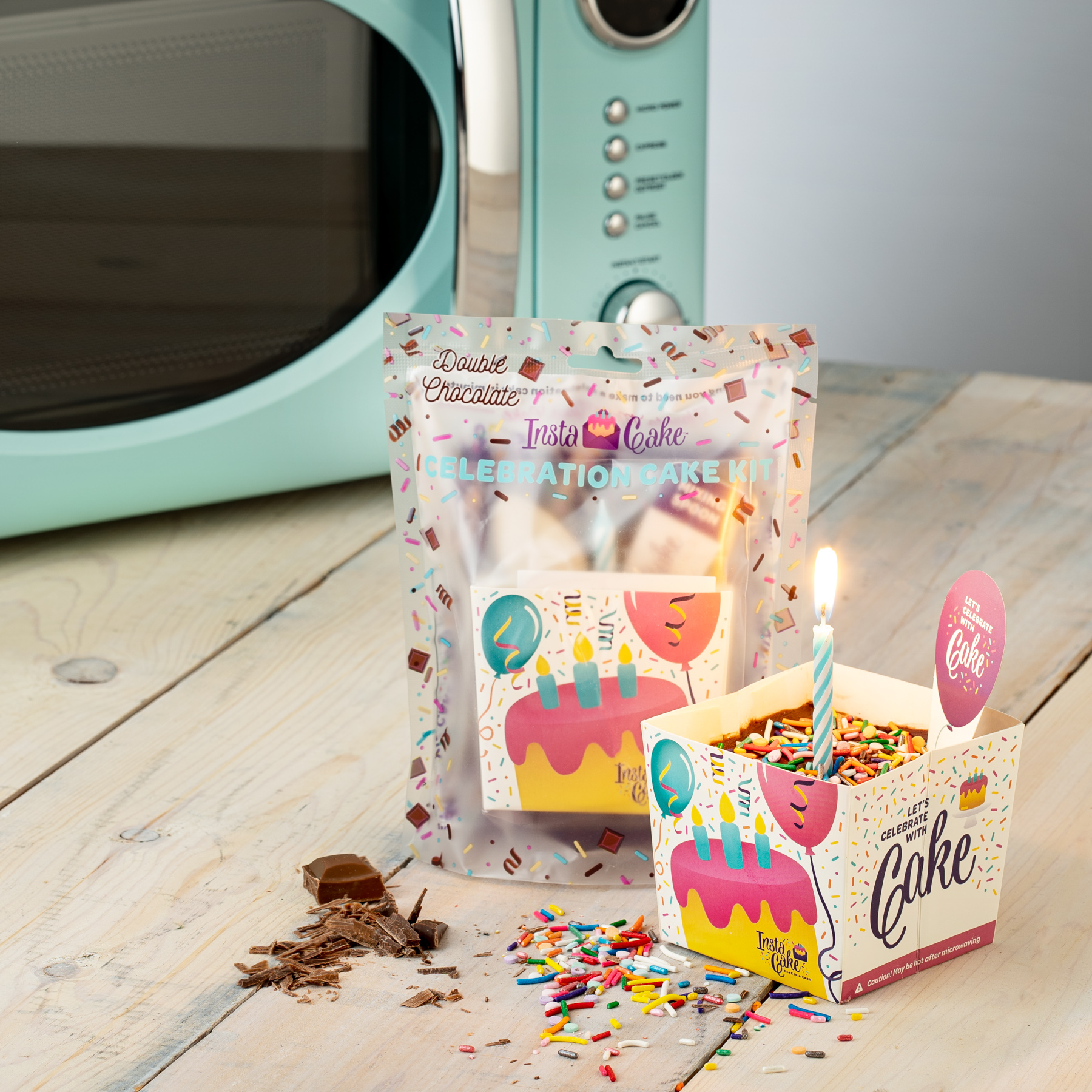 Box of 10 Cake Kits - InstaCake Cards